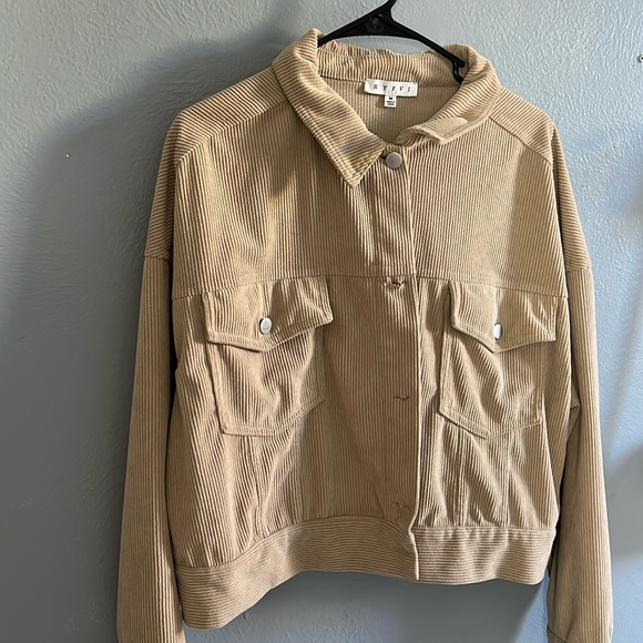 HYFVE | Jackets & Coats | Nude Brown Jacket | Poshmark